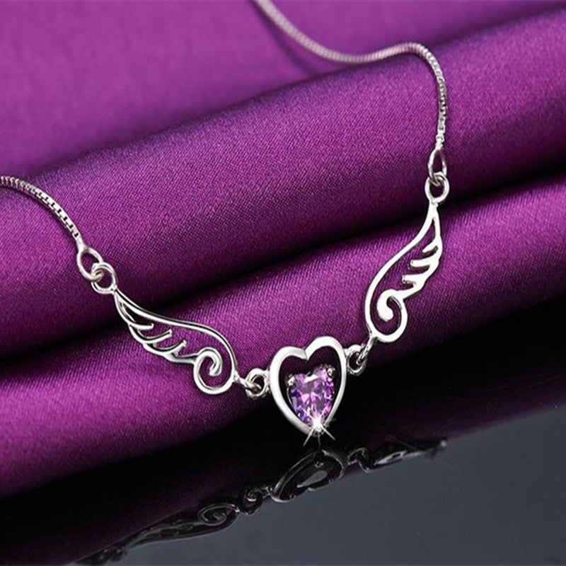 Angel Wings Love Necklace – Luxxria